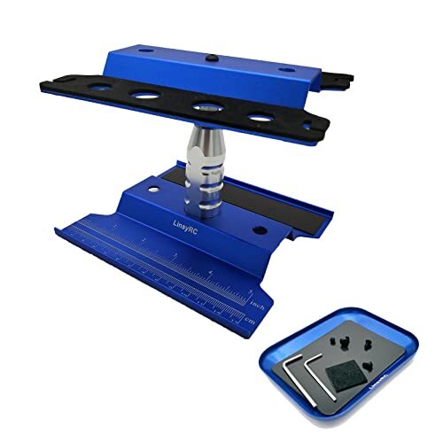 Aluminum Alloy RC Car Work Stand Repair Workstation 360 Degree Rotation ...