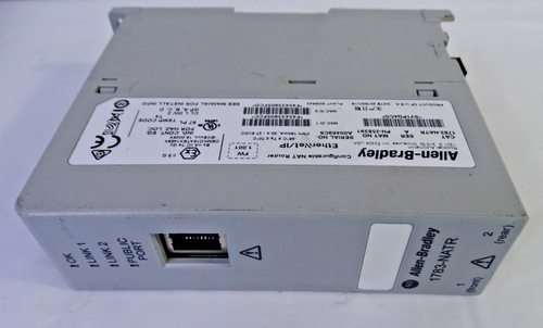 ALLEN-BRADLEY 1783-NATR Ser. A Configurable NAT Router, FOR PARTS ...