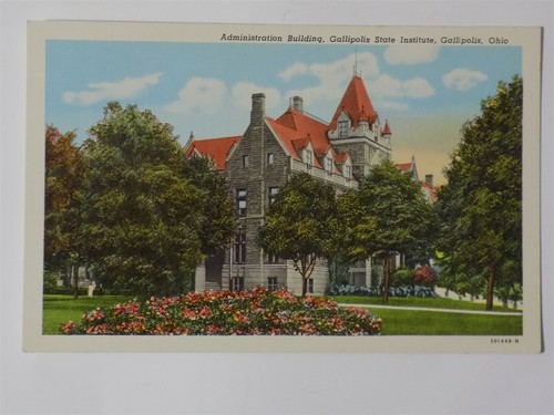 Gallipolis, Ohio OH ~ State Institute Administration Building 1940s | eBay