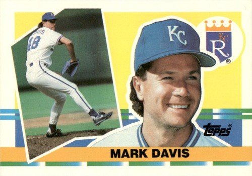 1990 Topps Big Mark Davis Kansas City Royals #312 | eBay