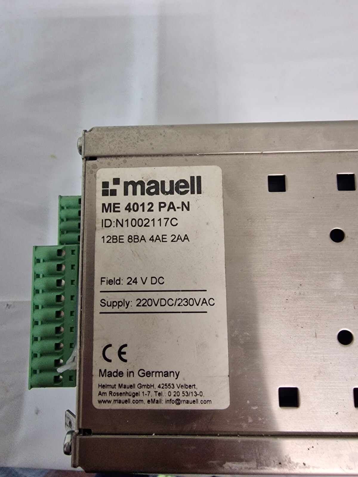 mauell ME 4012 PA-N 12BE 8BA 4AE 2AA 4012PA-N 12BE8BA4AE2AA | eBay.de