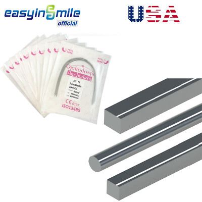 10bags Easyinsmile Dental Orthodontic Arch Wire NITI Wires 012/014/016 ...