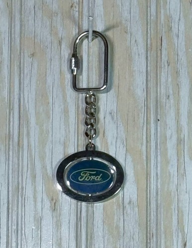 Ford Script Spinner Metal Keychain, Key Ring Accessory | eBay
