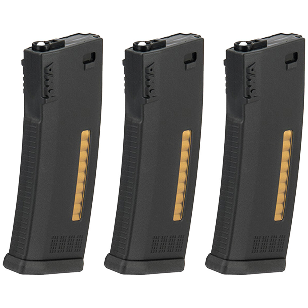 KWA 120 BB KM4-Series Polymer MS120 AEG Airsoft Rifle Mid-Cap Magazine ...