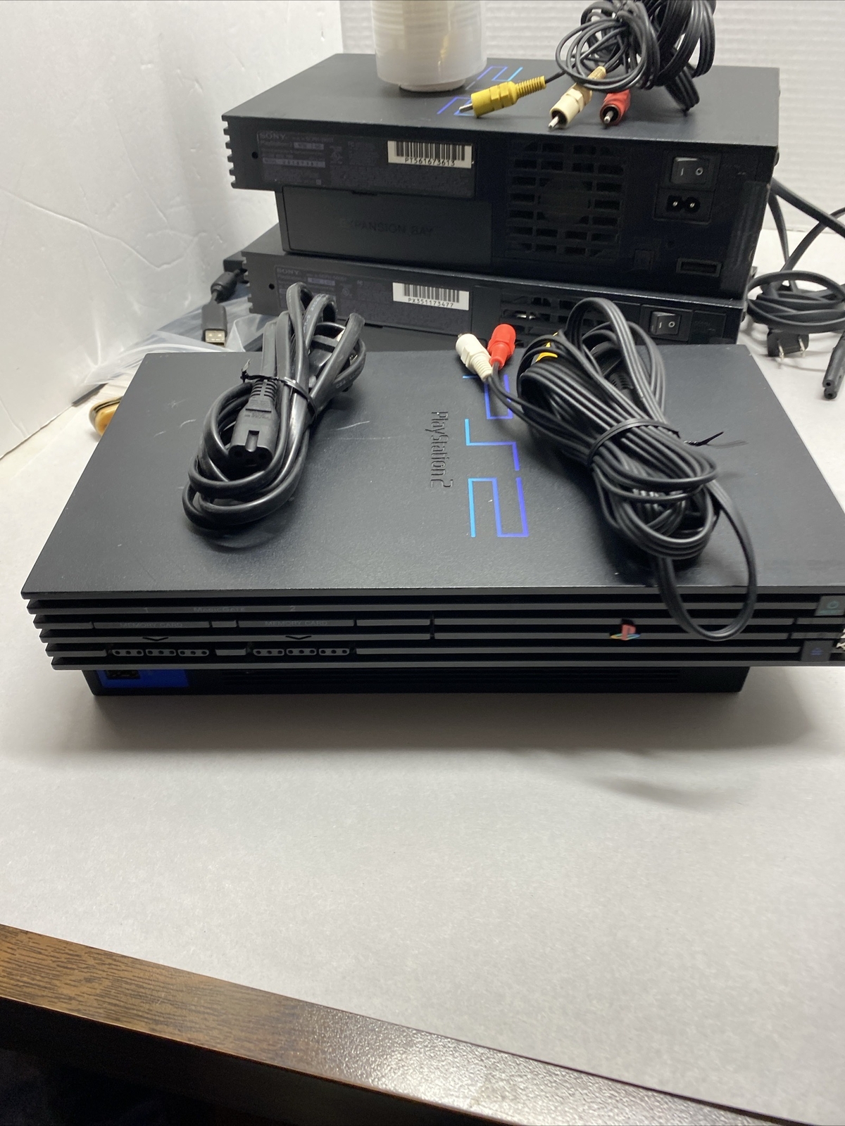 Sony PlayStation 2 PS2 Fat Console SCPH-50001 With Cables Tested ...