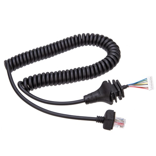 Handheld Radio Mic Microphone Cord Speaker Cable For ICOM HM152/HM154 ...