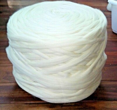 30 lb BULK Wholesale White Wool Roving, Bulk Wool Roving | eBay
