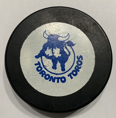 Toronto Toros WHA Official Game Puck Vintage Hockey Nr Mint Made In ...
