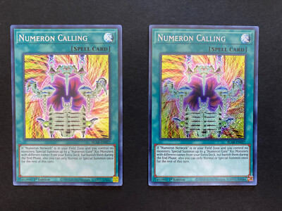 2x Numeron Calling BLAR-EN027 1st Secret Rare NM Pack Fresh | eBay