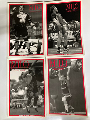 Vol 13:No 1, 2, 3, 4 Milo A Journal For Serious Strength Athletes ...