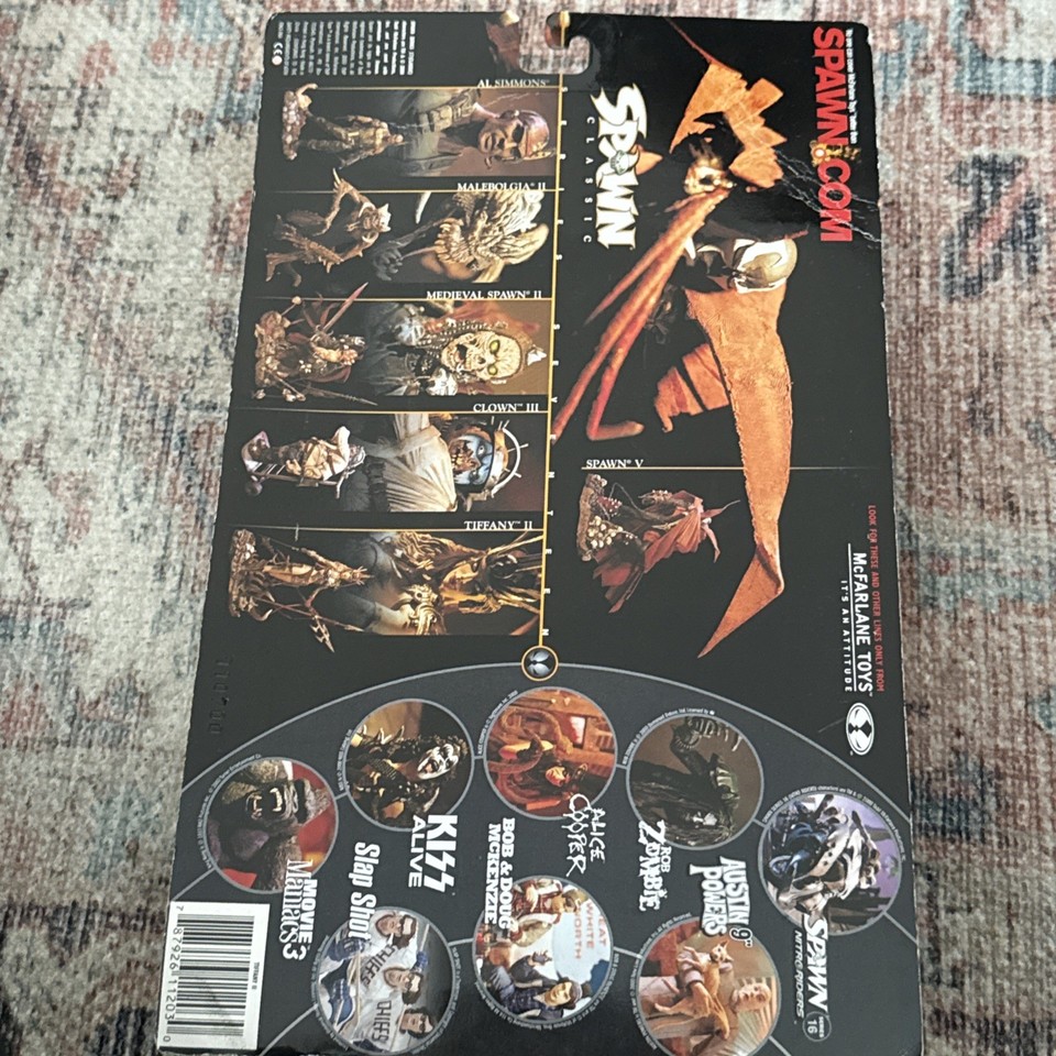 Spawn Classic Action Figure Tiffany II McFarlane Vtg 2000 -Series 17 New Sealed | eBay