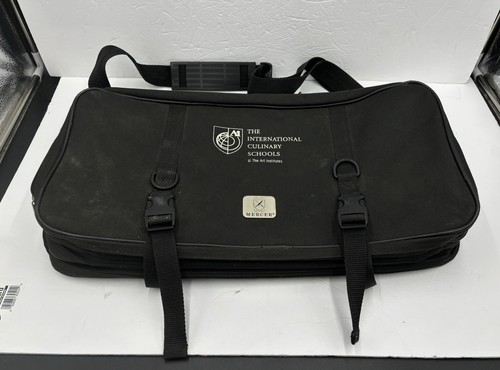 AI Mercer Culinary Triple Zip 21-Pocket Knife Carrying Case Chef Bag ...