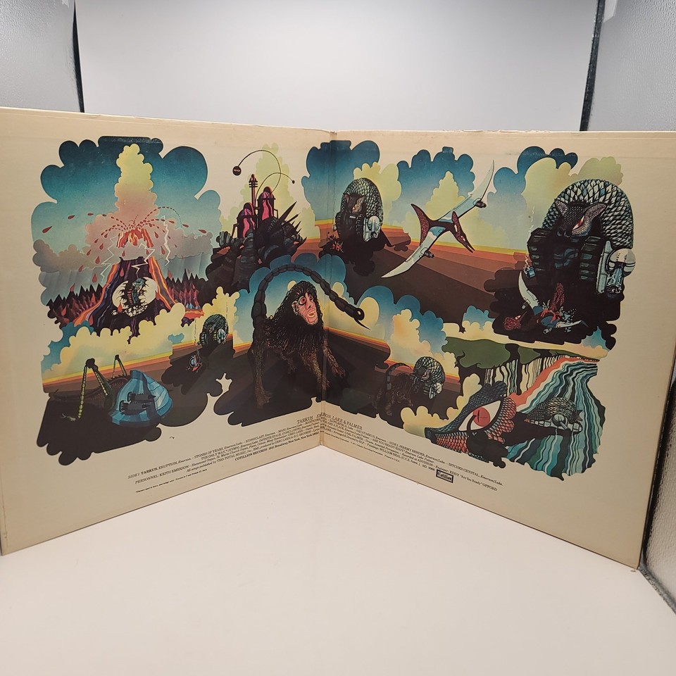 Emerson Lake and Palmer Tarkus Vinyl Record 1971 | eBay