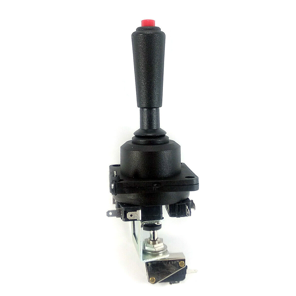 Happ Compact Top Fire Button Arcade Joystick Stick w Red Button Trigger ...