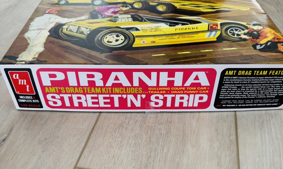 AMT 1/25 Model Kits Set Of 5 Piranaha Quaker State Grand Prix Chevy ...