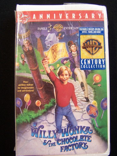 Warner Bros WILLY WONKA & THE CHOCOLATE FACTORY VHS SEALED | eBay