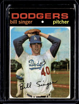Bill Singer 1971 Topps #145 Los Angeles Dodgers | eBay