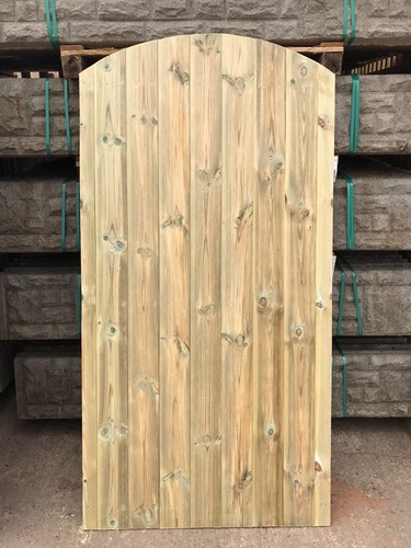Bespoke Custom Made To Measure Wooden Garden Gate/Tongue & Groove Arch ...