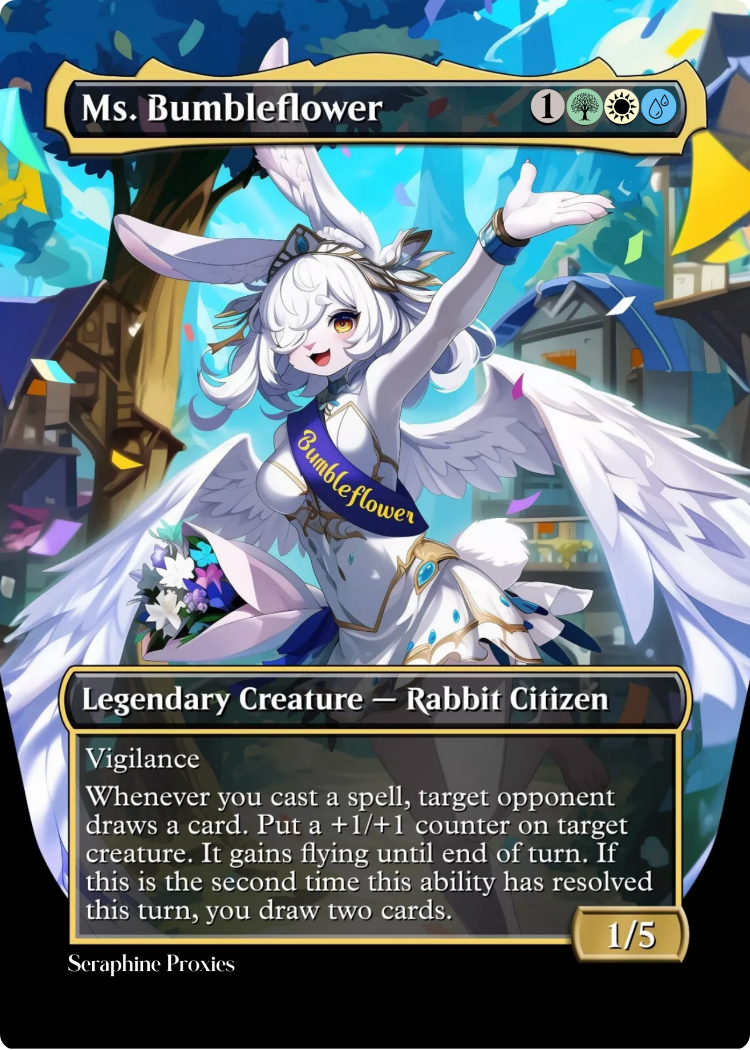 Ms. Bumbleflower - High Quality Altered Art Custom Cards | eBay