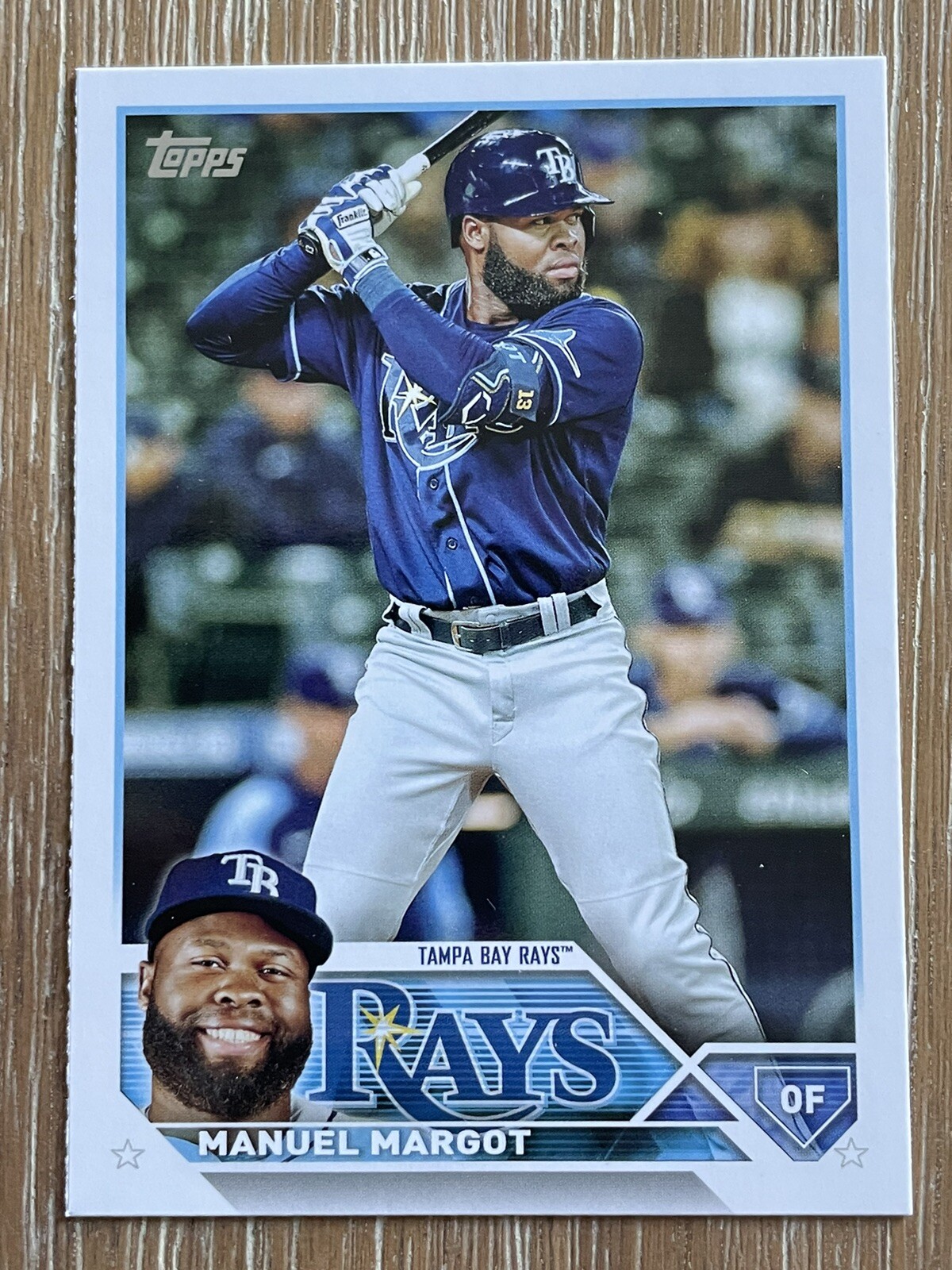 2023 Topps Series 1 Manuel Margot Tampa Bay Rays Baseball Card #204 | eBay