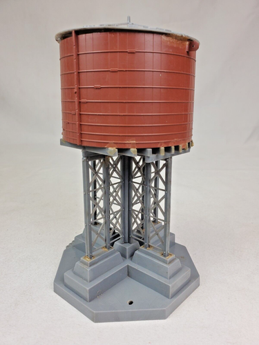 Built HO Gauge Plasticville Water Tank 7" High Excellent Condition ...