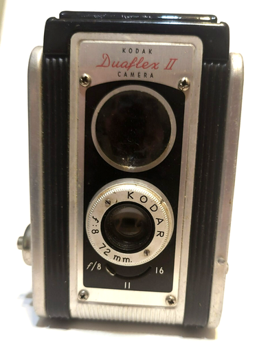 VTG Kodak Duaflex II Camera Kodar Lens Untested: shutter works, clean ...