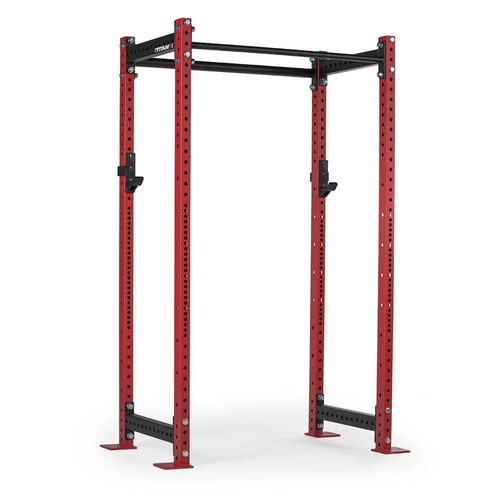 Titan Fitness T-3 Series Red Short Power Rack, 24in Depth, 1,100 LB ...