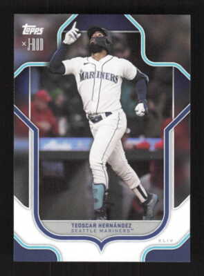 Teoscar Hernandez 2023 Topps x J-Rod Show Out Collection Seattle ...