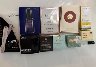 11 Piece Cosmetic Samples Lot | eBay