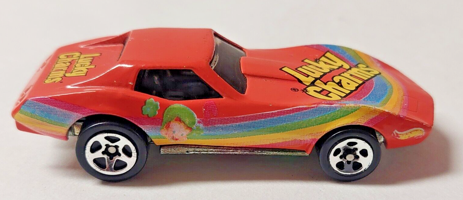 Hot Wheels TRIX Dragster Funny Car (1977) & Lucky Charms Corvette (1975 ...