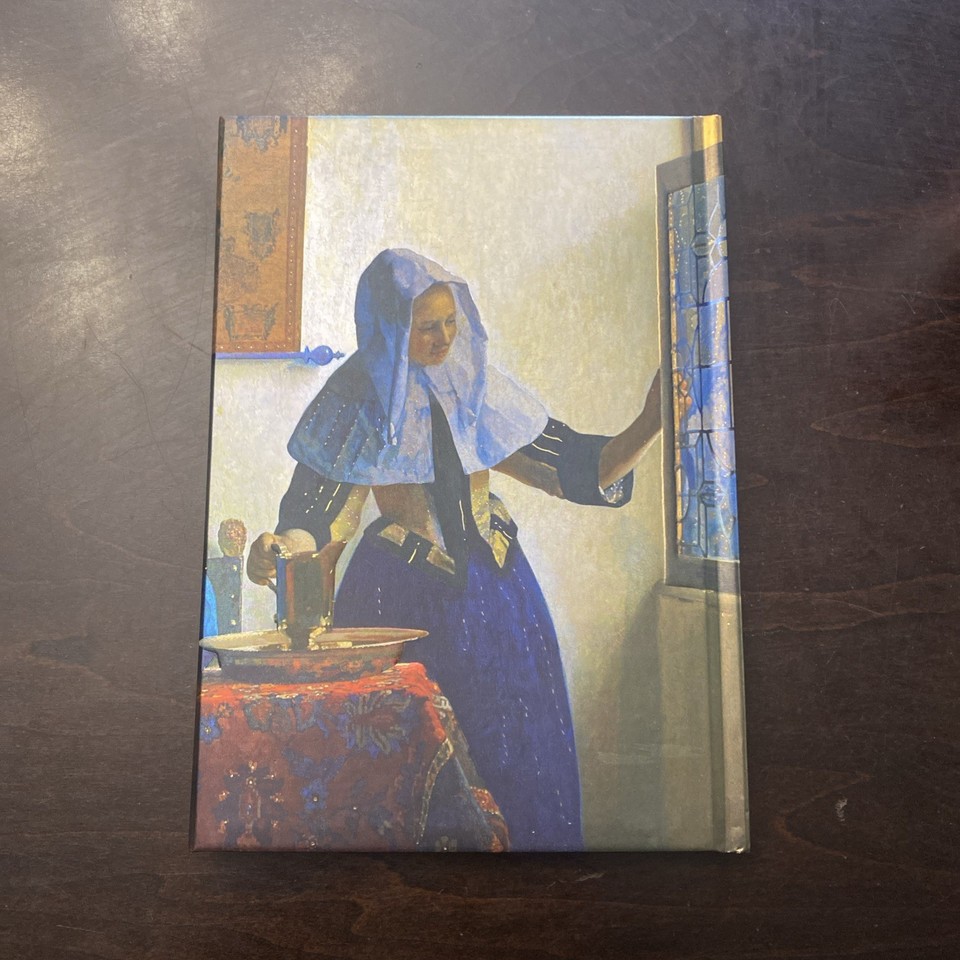 Johannes Vermeer: Young Woman with a Water Pitcher (Foiled Journal ...