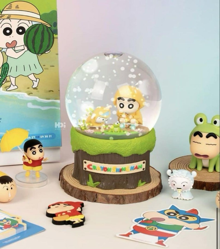 Crayon Shinchan Snow Dome Shiro Kannunond With Box Japan Limited New ...