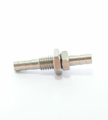 Stainless Steel Brake Lines 3AN 90° Stainless Steel Bulkhead Fitting ...