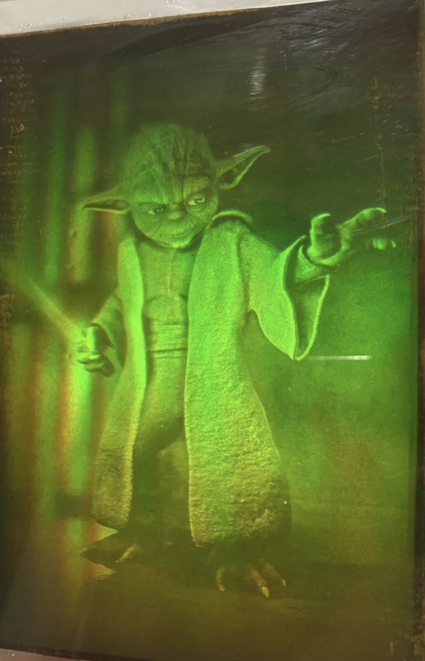 Two hologram set. True 3D laser hologram. It’s me honey! and Character ...