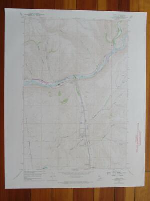 Lapwai Idaho 1973 Original Vintage USGS Topo Map | eBay