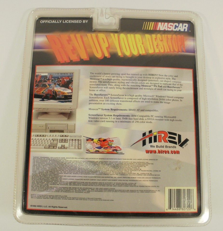 Vintage NASCAR PC mouse - Tony Stewart 1999 | eBay