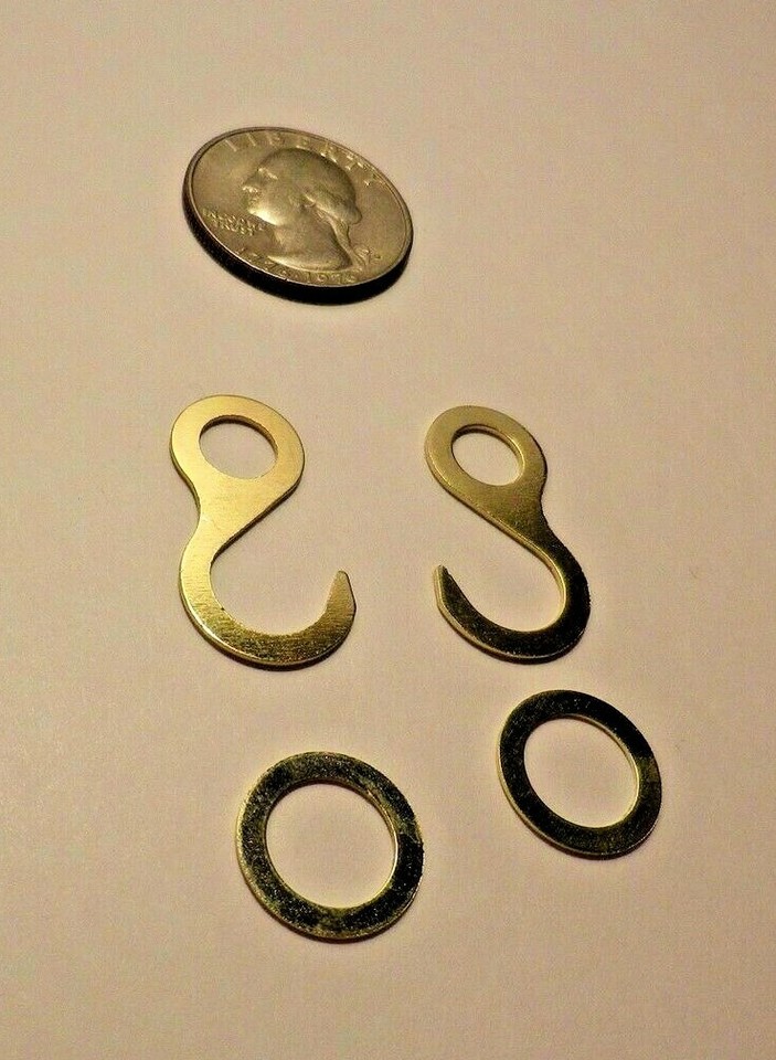 CUCKOO CLOCK CHAIN HOOKS AND RINGS FOR 8- OR 1-DAY / WEIGHT SHIP FREE ...