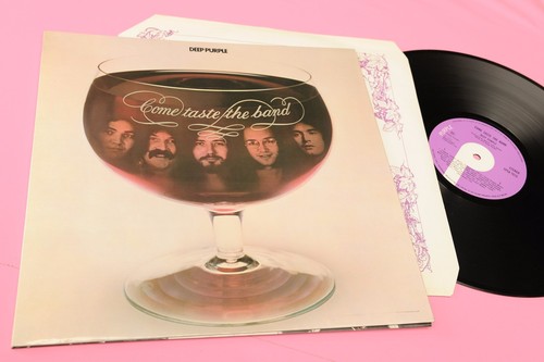 Deep Purple LP Come Taste the Band 1st Orig UK AU1/B1U NM! FOC ...