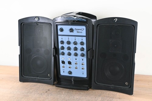 Fender Passport 150 Pro Portable 4-Channel 150 Watt All In One PA ...