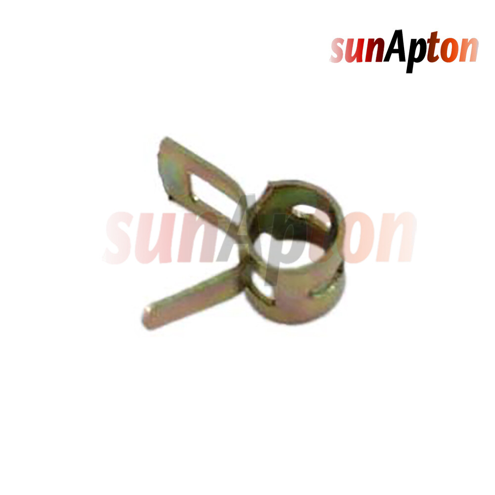 20X Hose Spring Clip Clamp 5mm 3/16 inch Steel Vacuum Fuel Oil Hose ...