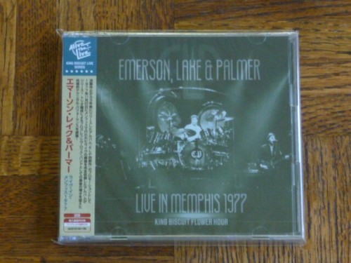 ELP: "Live Memphis 1977" Japan 2 CD w/Obi IACD-10195[keith emerson greg ...