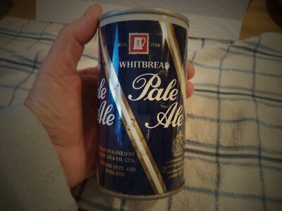 WHITBREAD PALE ALE 11.5 OZ STRAIGHT EDGE STEEL BEER CAN, LONDON ENGLAND ...