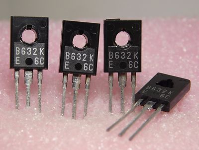 2SB632K / B632K / TRANSISTOR / TO126 / 4 PIECES (qzty) | eBay