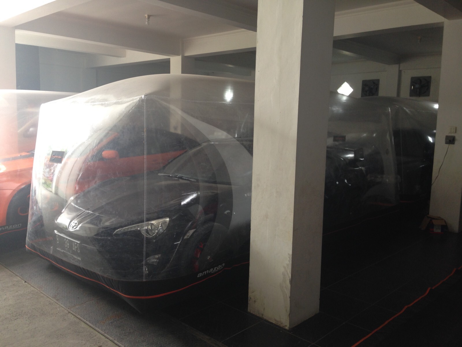 Amazon Protection Capsule Car Bubble Cover size 157.5" x 71" x 59" | eBay