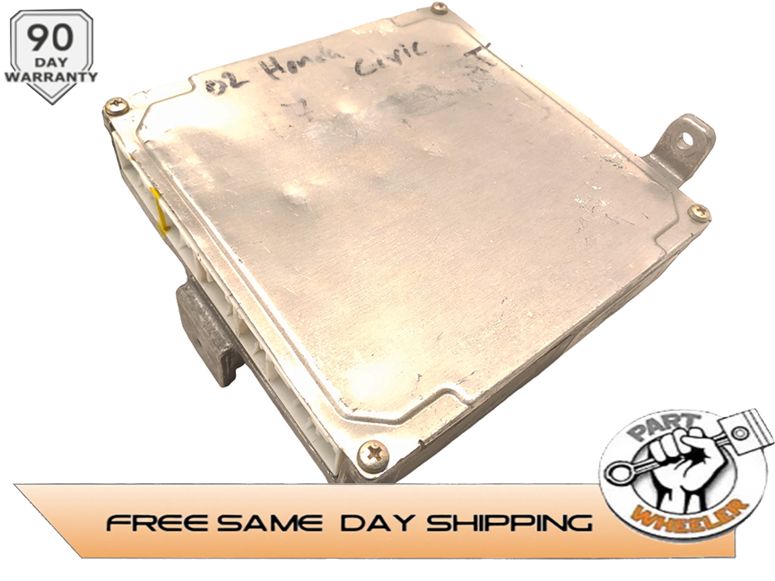 02 Honda Civic 1.7L M/T ECU ECM PCM Engine Computer Module 37820-PLM ...