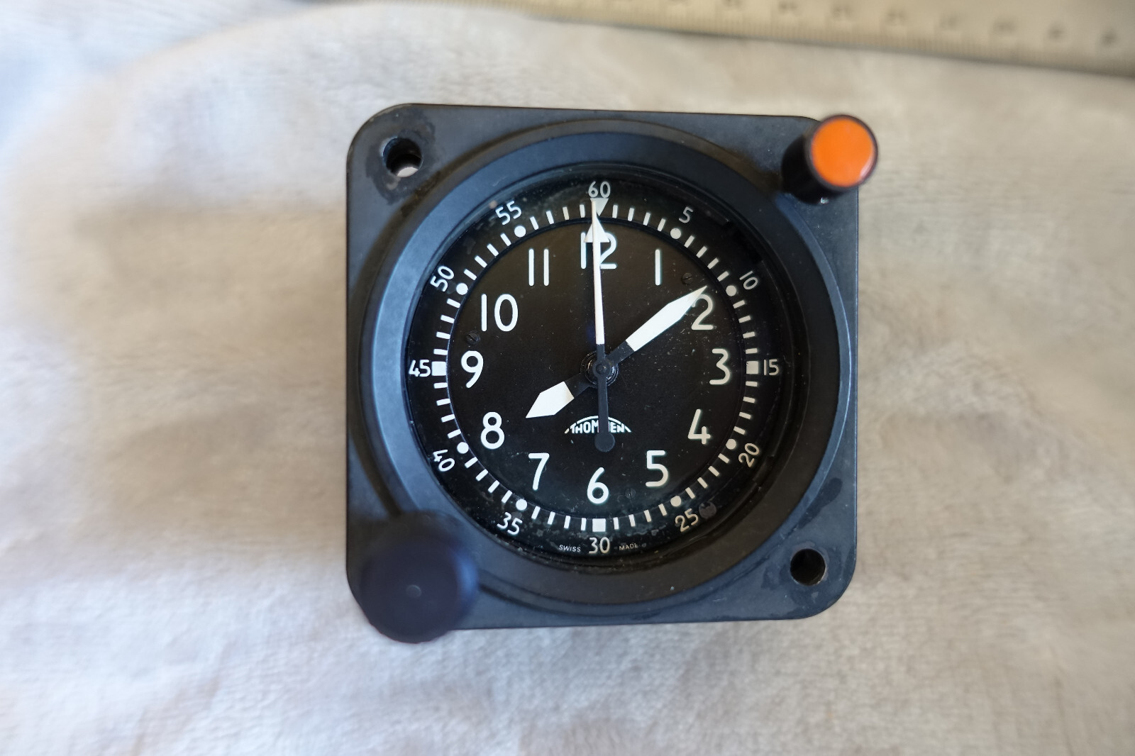 Thommen Aircraft Navigation Clock P/N B13-941.22.05.1.A No papers | eBay