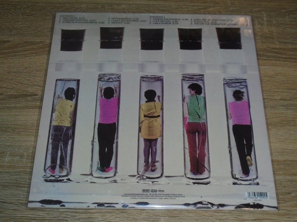 X-RAY SPEX Germfree Adolescents Vinyl LP (180 Gram / Poster) NEW ...