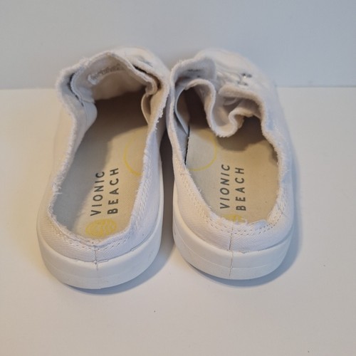 Vionic Breeze Women's Mule Sneaker White Size 9.5M Slip On Backless ...