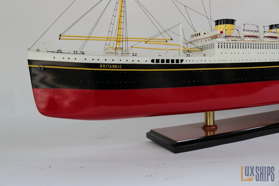 RMS Britannic 1930-1960 Ship Model 100cm | eBay