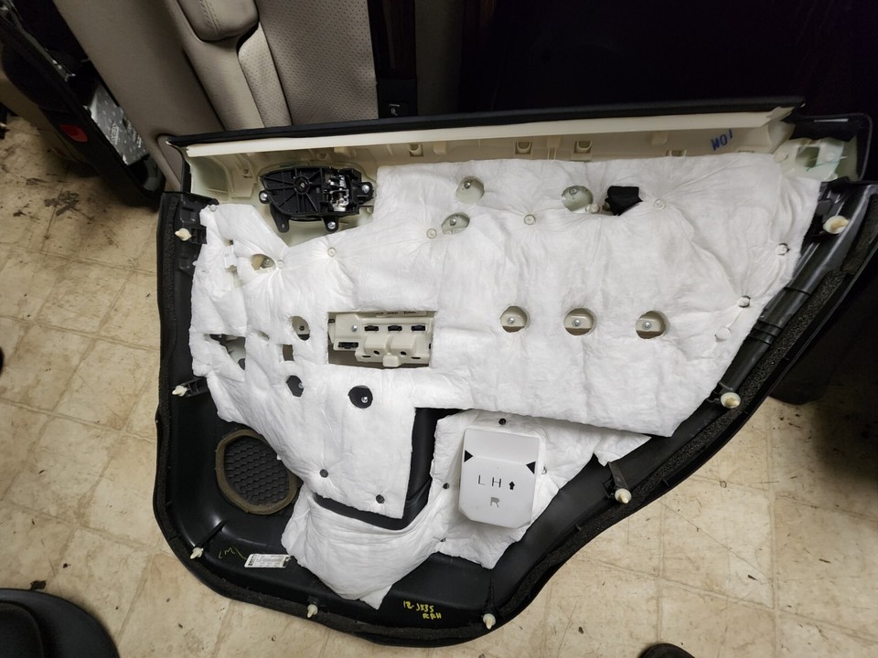 2013 2014 2015 2016 INFINITI JX35 QX60 LEFT REAR INTERIOR DOOR PANEL | eBay